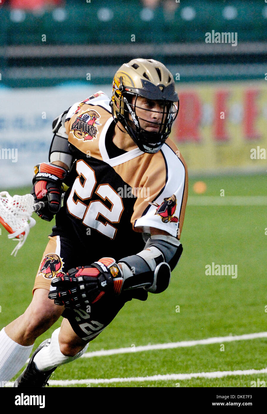 July 27, 2007: MLL - Rochester Rattler attack and midfielder Casey ...