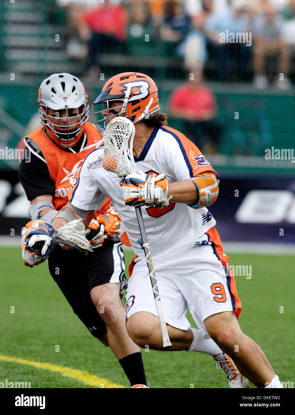 August 25, 2007: Philadelphia Barrage midfielder Matt Striebel (#9) in ...