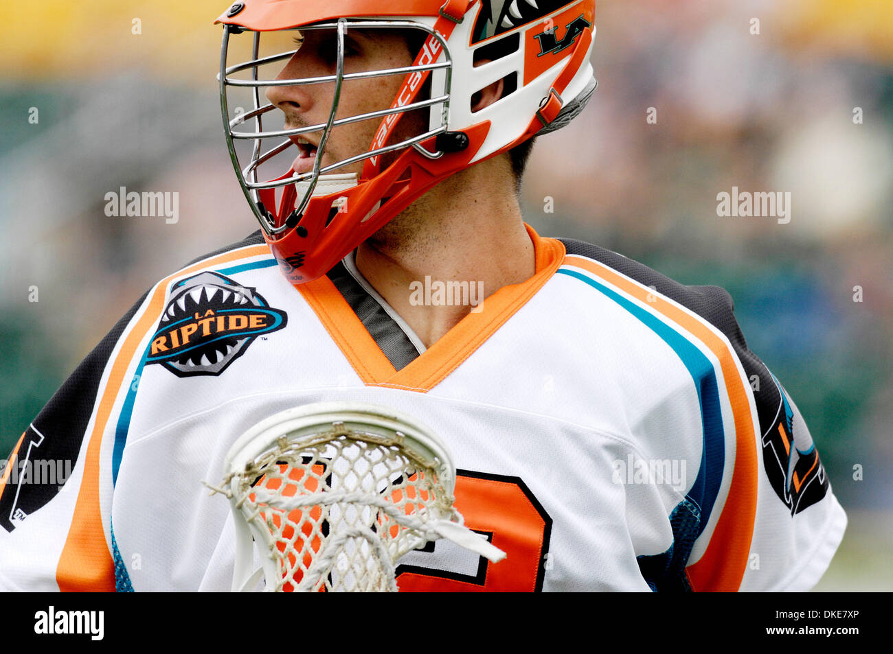 August 26, 2007: Los Angeles Riptide midfielder Graham Gill (#12) while ...