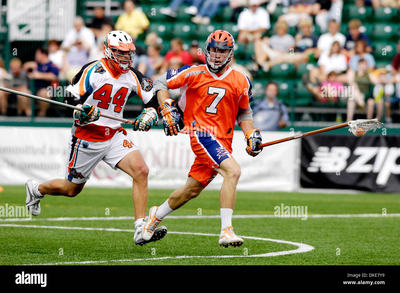 August 26, 2007: Philadelphia Barrage Kyle Sweeney (#7) in action ...