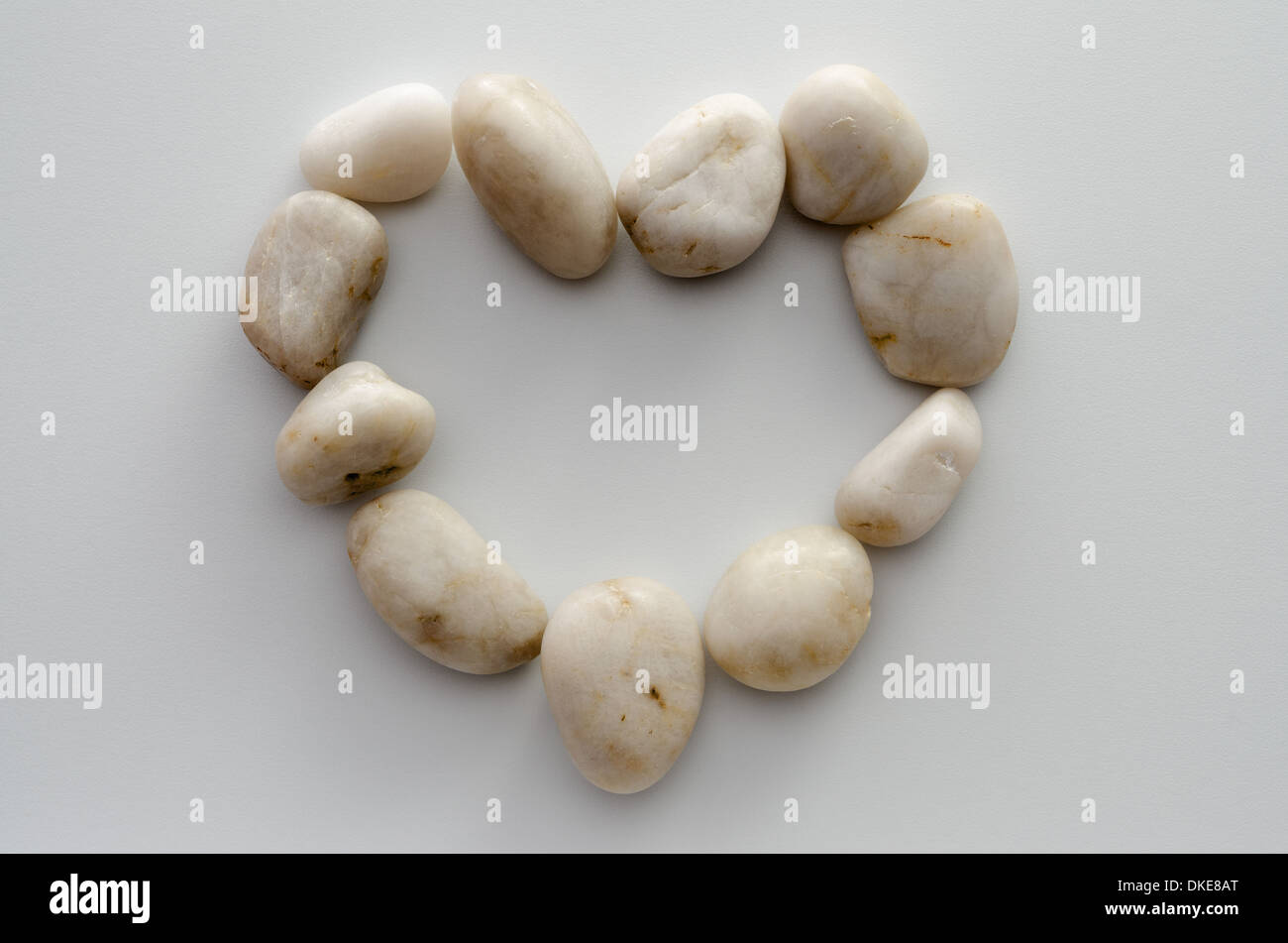 White stone heart hi-res stock photography and images - Alamy