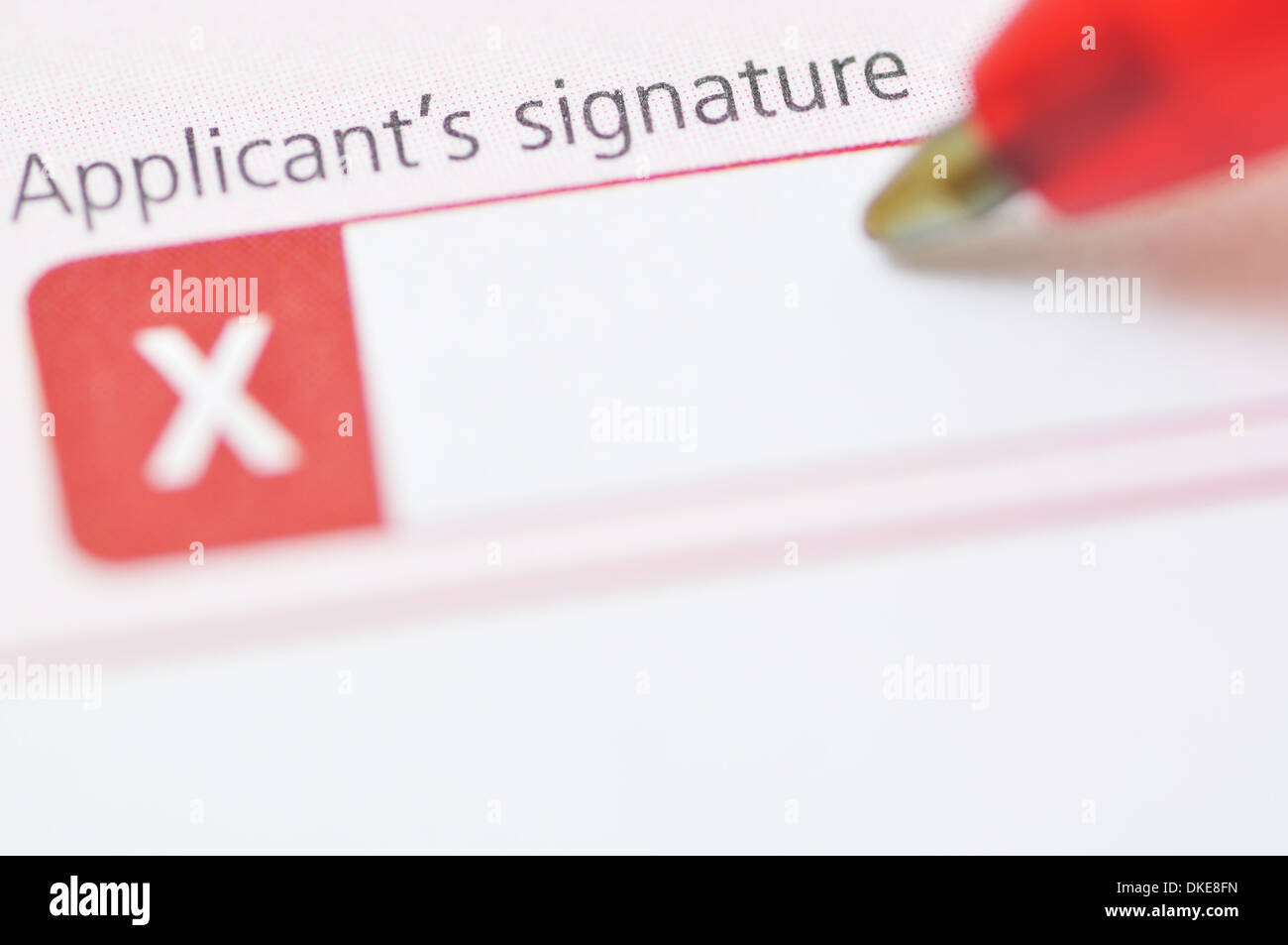 Cross signature hi-res stock photography and images - Alamy