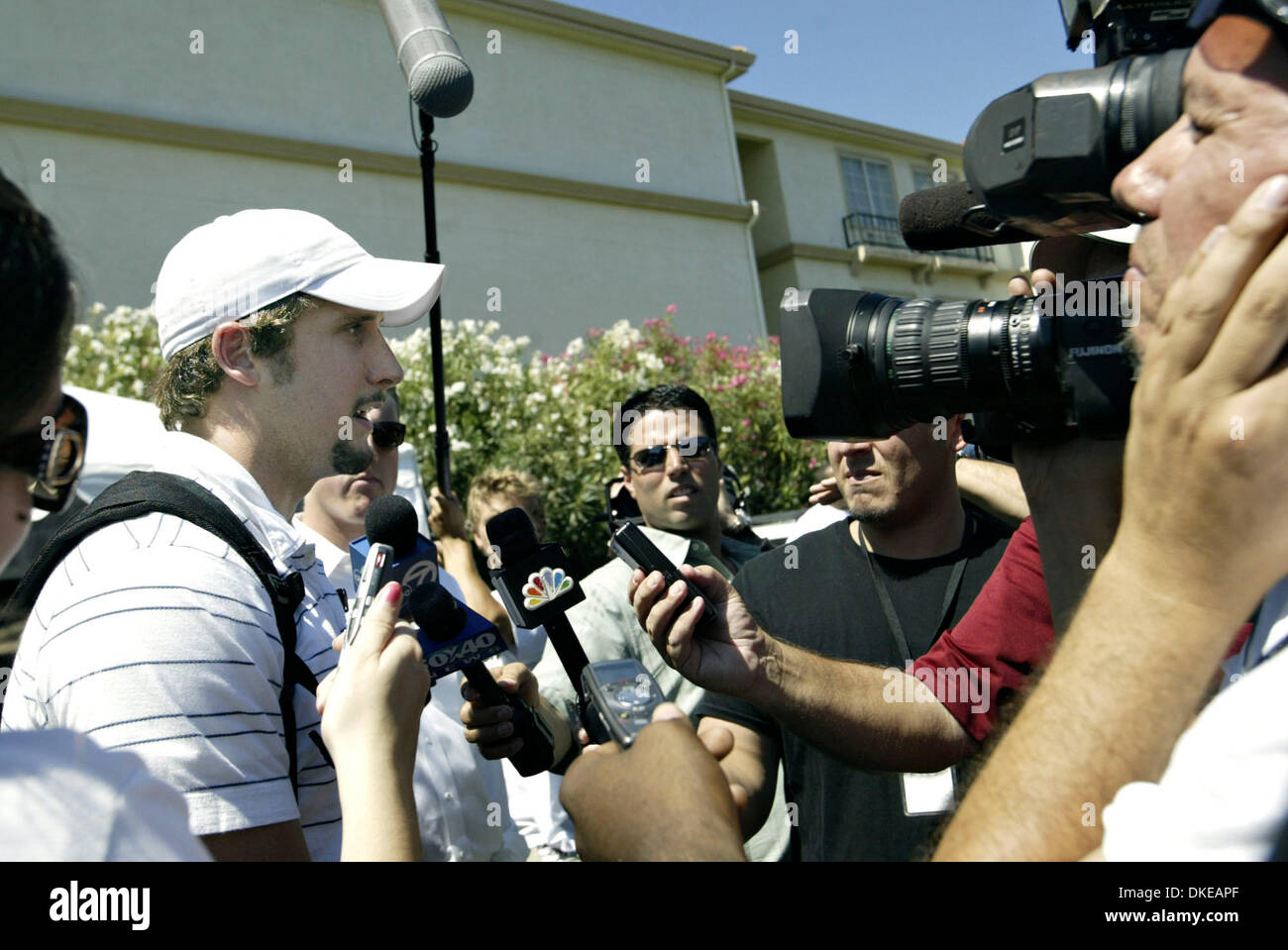 THURSDAY, JULY 26, 2007. NAPA, CA -.Oakland Raiders safety Stuart ...