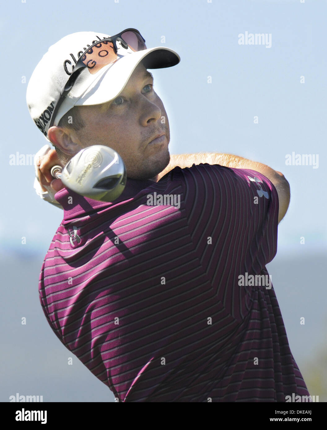 Feb. 7, 2007 - Albuquerque, NM, U.S. - Greg Sorber -- Chris Devlin tees ...