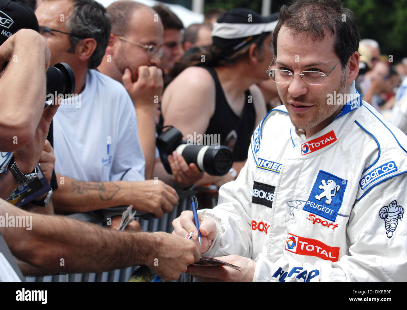 Jun 17, 2007 - Le Mans, France - Peugeot driver JACQUES VILLENEUVE, of ...
