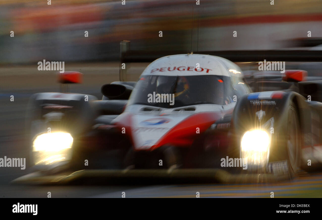 Jun 17, 2007 - Le Mans, France - Peugeot driver JACQUES VILLENEUVE, of ...