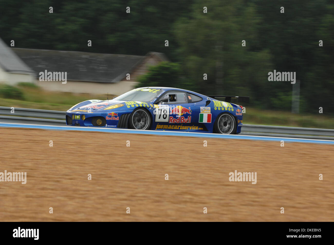 Jun 17, 2007 - Le Mans, France - JOE MACARI drives a Ferrari F430 ...