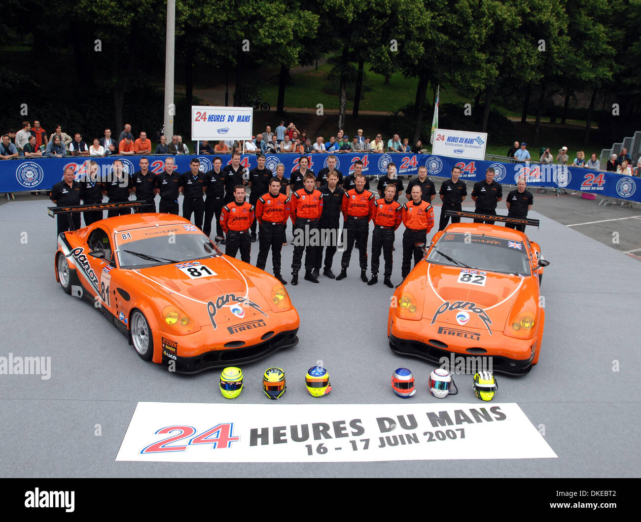 Jun 17, 2007 - Le Mans, France - The Team LNT Panoz photoshoot during ...