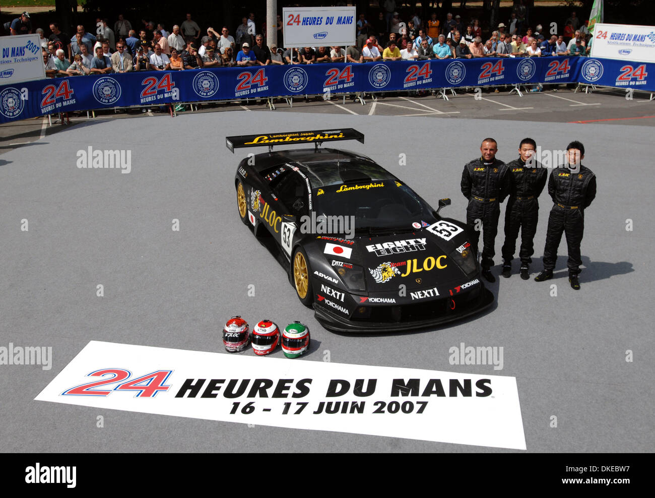 Jun 17, 2007 - Le Mans, France - #53 JLOC ISAO Noritake Lamborghini ...