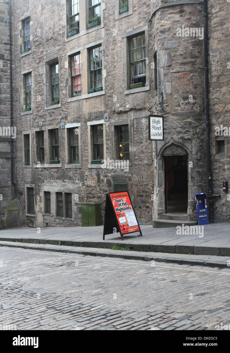 High street hostel edinburgh hi-res stock photography and images - Alamy