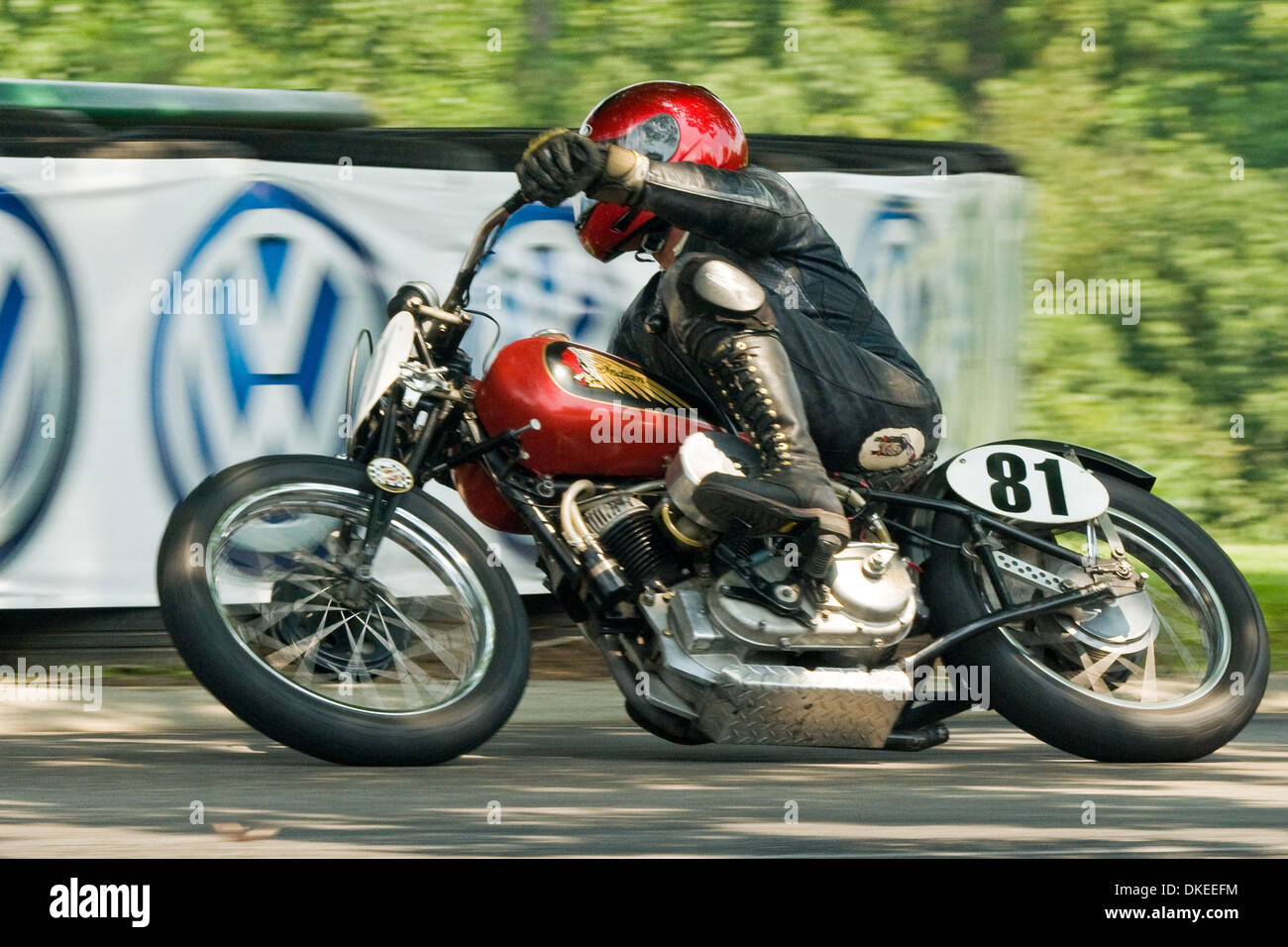 Historic motorcycle race action hi-res stock photography and images - Alamy
