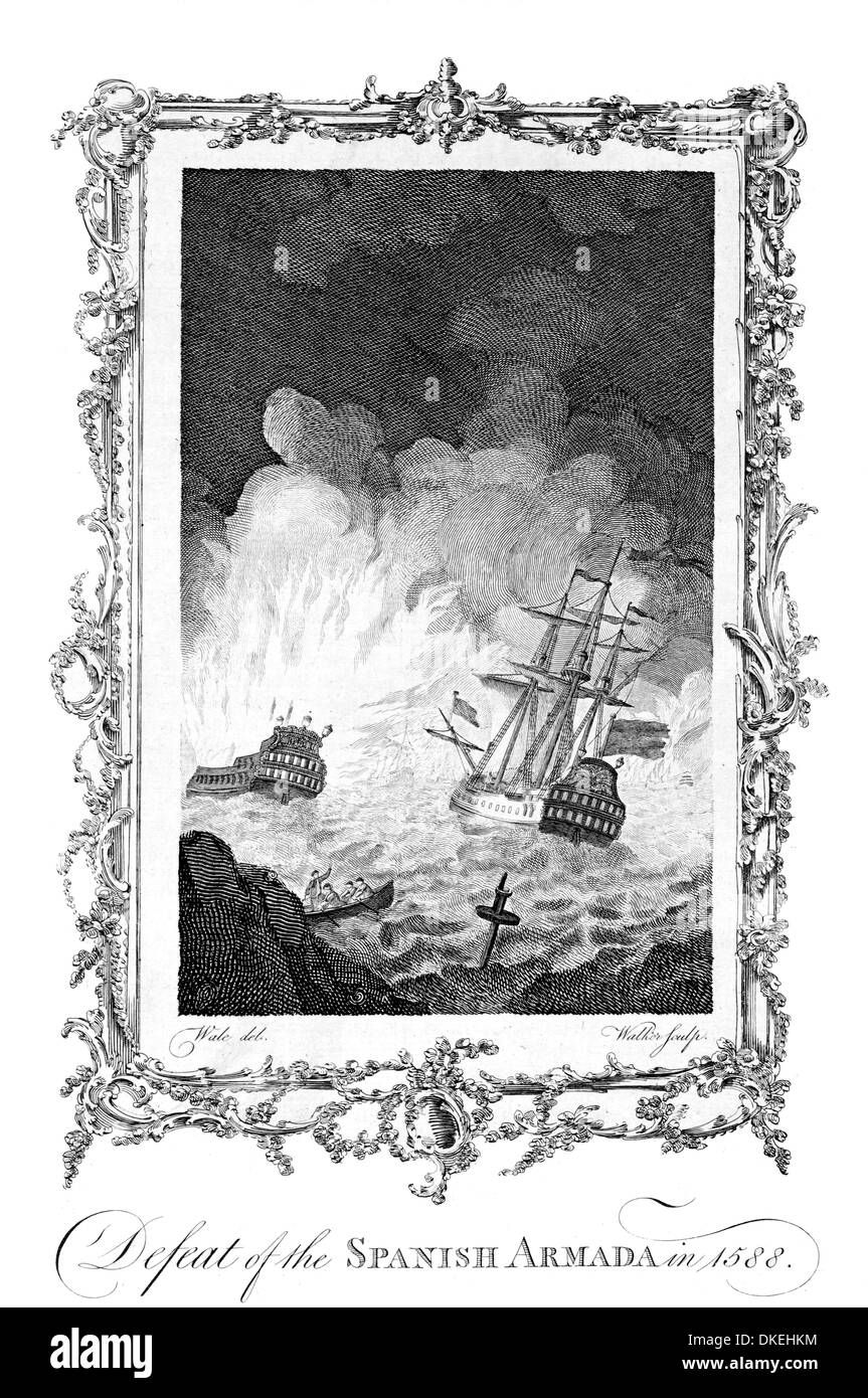 Spanish defeat Black and White Stock Photos & Images - Alamy