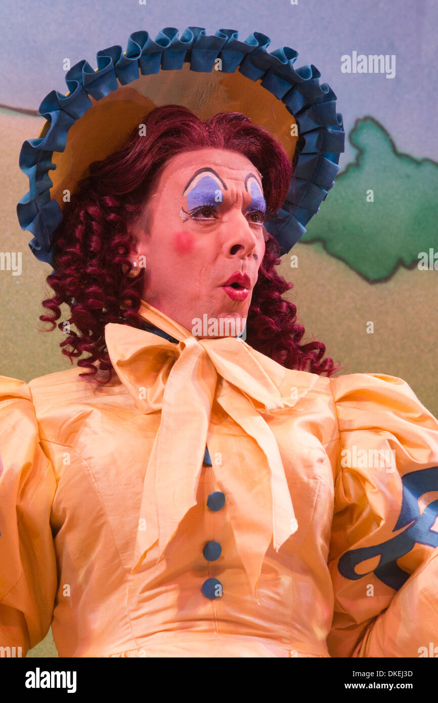 Puss in Boots pantomime at the Hackney Empire, London Stock Photo - Alamy