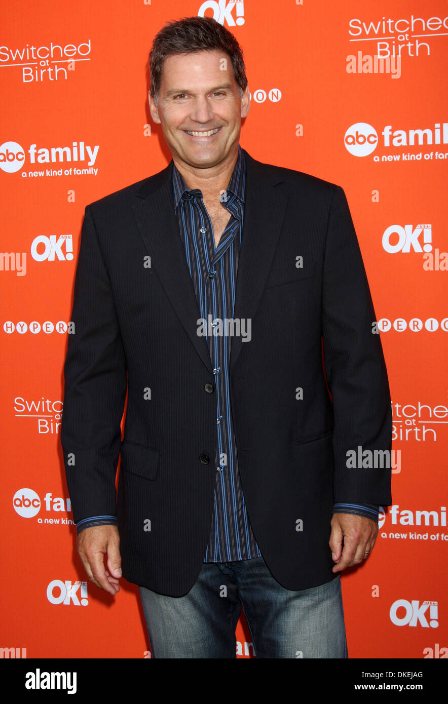 D.W Moffett 'Switched at Birth' fall premiere and book launch party at ...