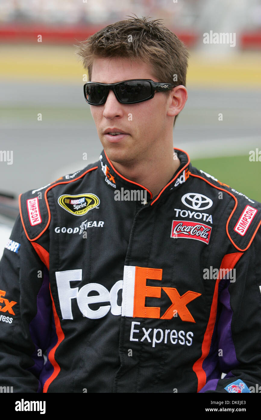 May 25, 2009 - Concord, North Carolina, USA - DENNY HAMLIN prior to ...