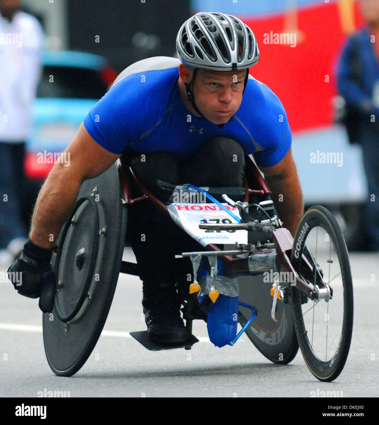 May 25, 2009 - Los Angeles, California, USA - Wheelchair racer at the ...