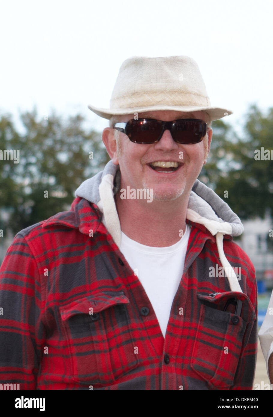 Chris Evans Chris Evans Children In Need cricket match with Bunburys at ...