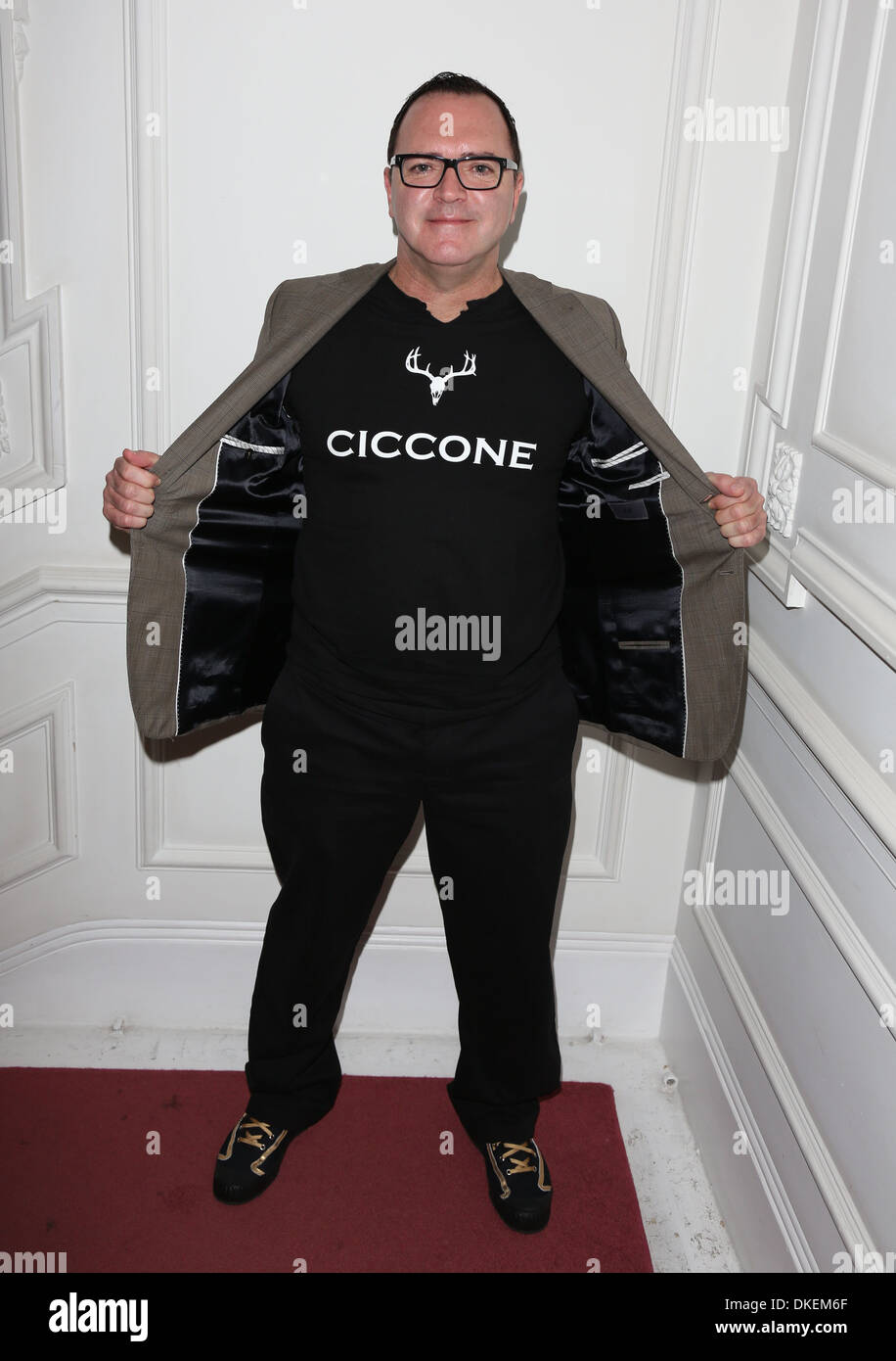 Madonna's brother Christopher Ciccone London Fashion Week Spring/Summer ...
