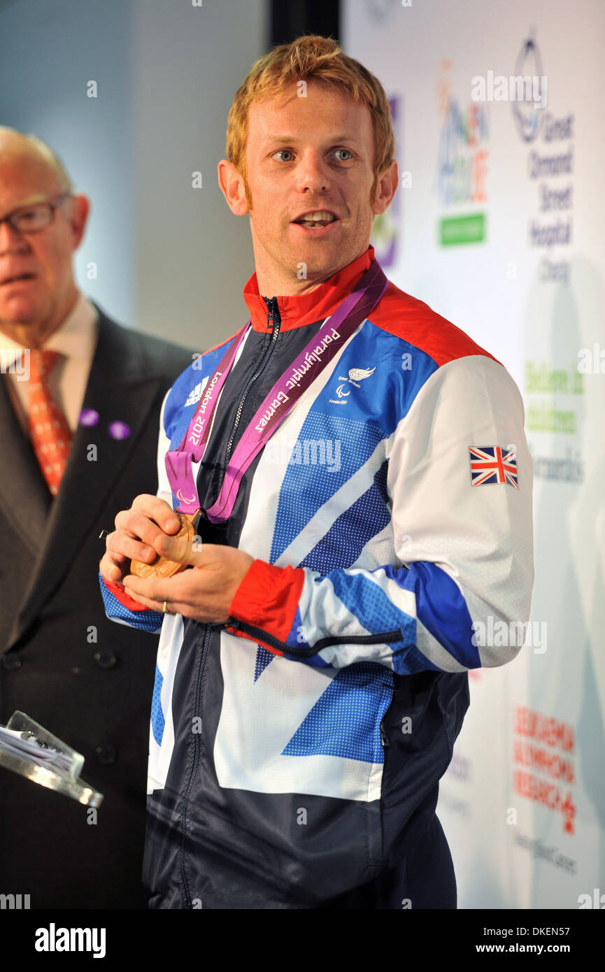 Jody Cundy BGC Annual Global Charity Day held at Churchill Place London ...
