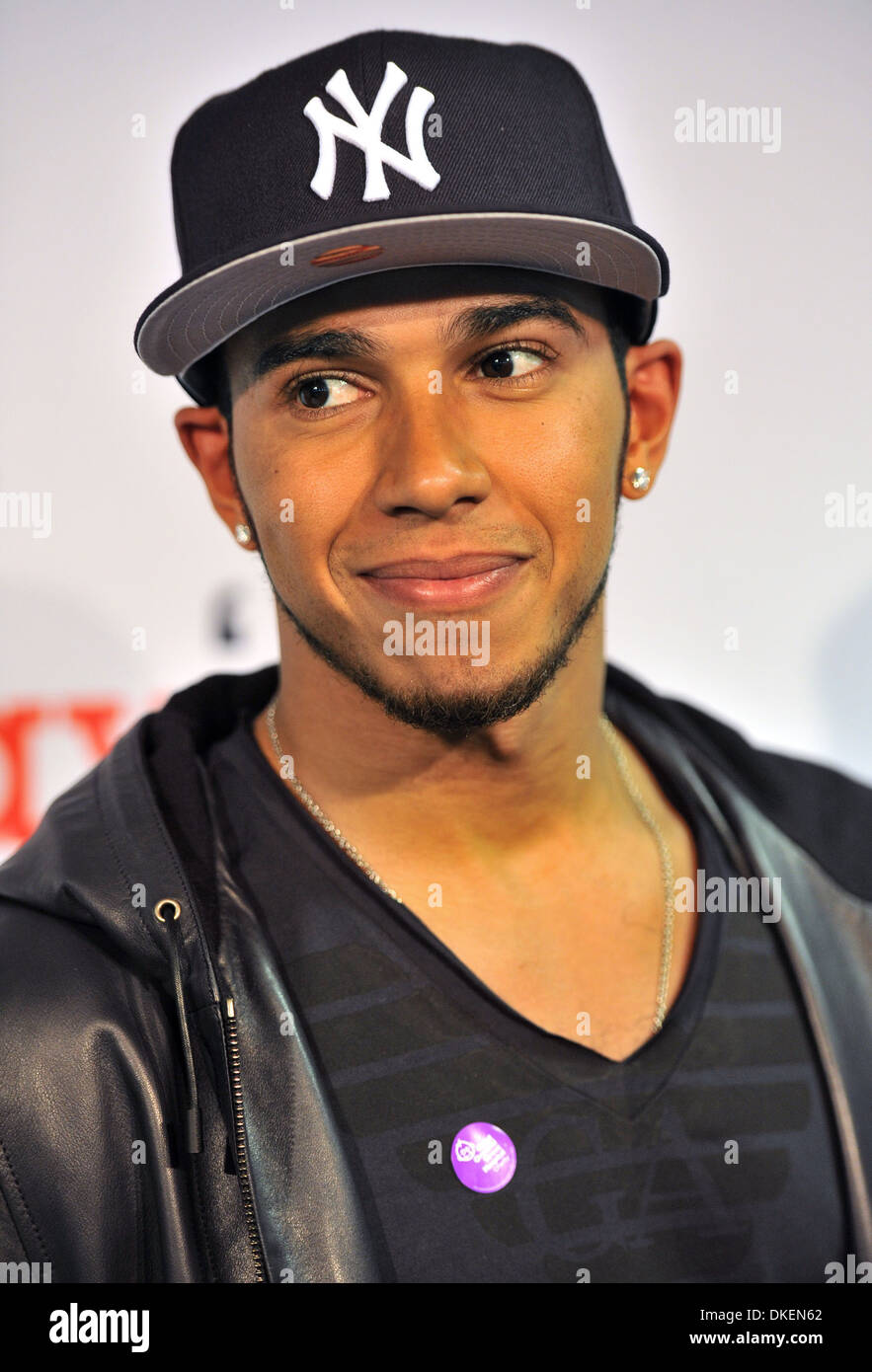 Lewis Hamilton BGC Annual Global Charity Day held at Churchill Place ...