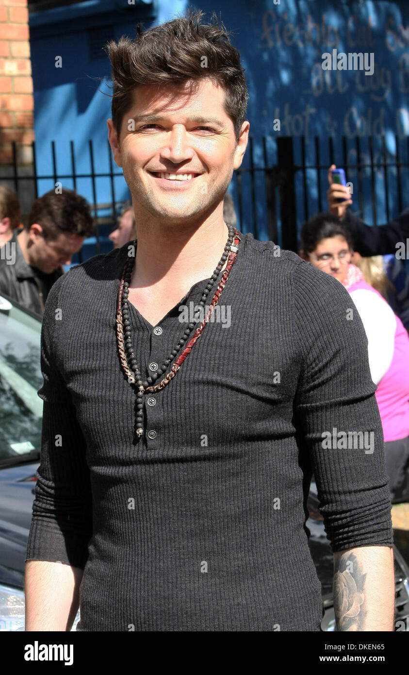 Danny odonoghue outside the itv studios london hi-res stock photography ...