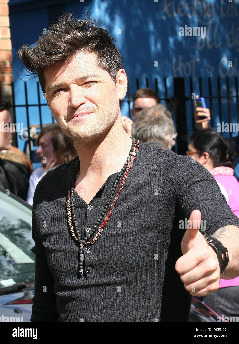 Danny odonoghue outside the itv studios london hi-res stock photography ...