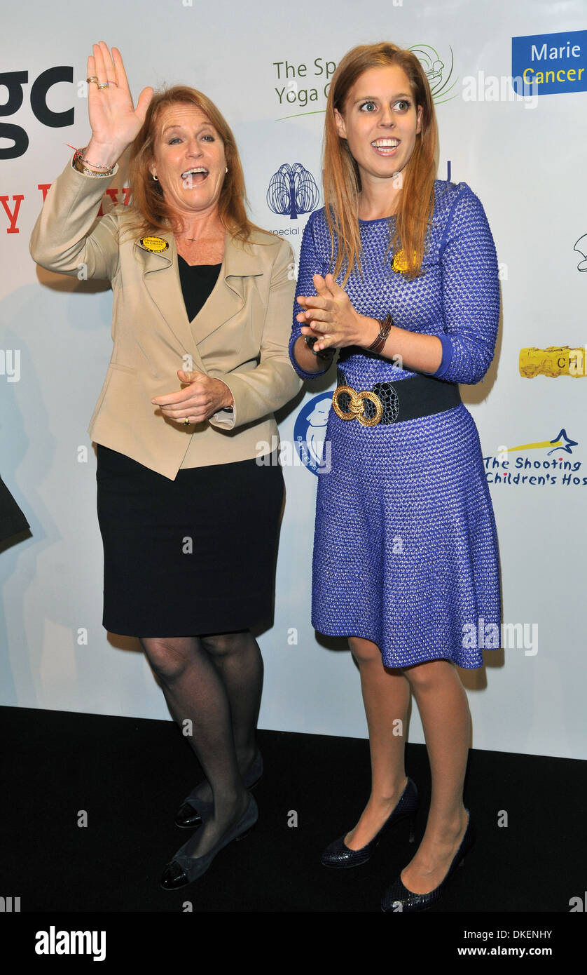 Sarah Ferguson and Princess Beatrice BGC Annual Global Charity Day held ...