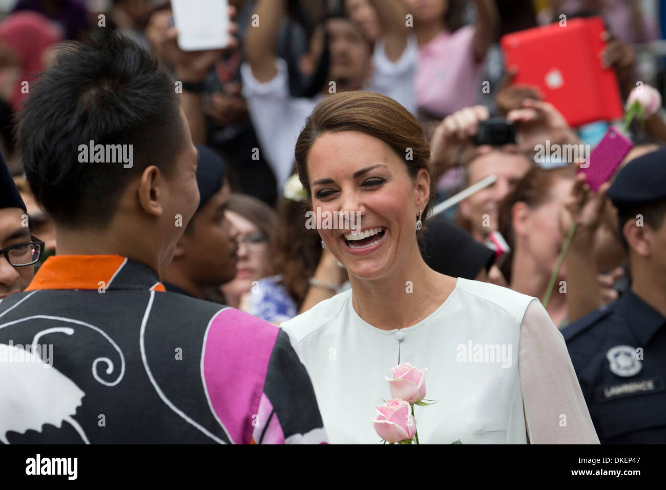 Catherine Duchess of Cambridge aka Kate Middleton visits Kuala Lumpur ...