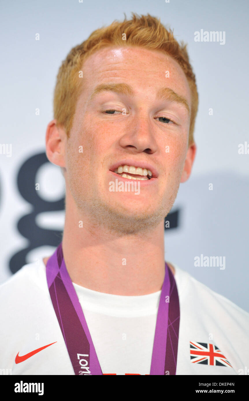Greg Rutherford BGC Annual Global Charity Day held at Churchill Place ...