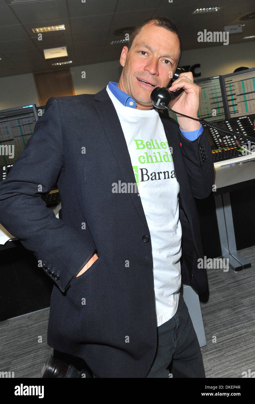 Dominic West BGC Annual Global Charity Day held at Churchill Place ...