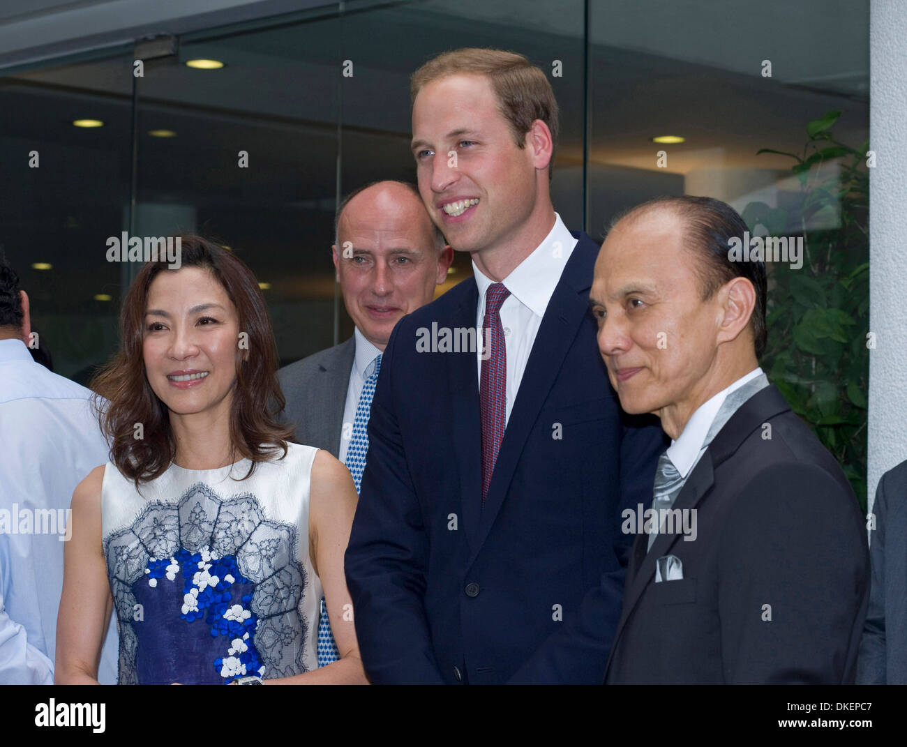 Michelle Yeoh and Prince William Duke of Cambridge Prince William Duke ...