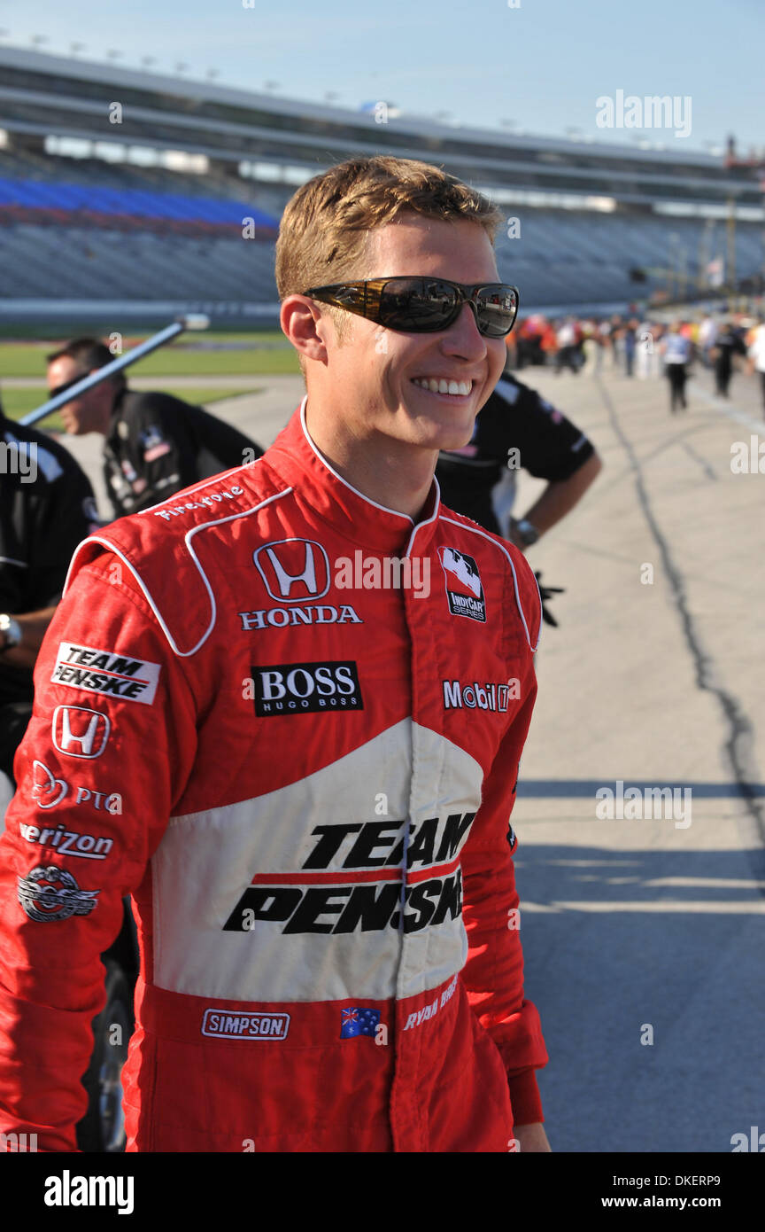 Jun 06, 2009 - Fort Worth, Texas, USA - Team Penske driver RYAN BRISCOE ...