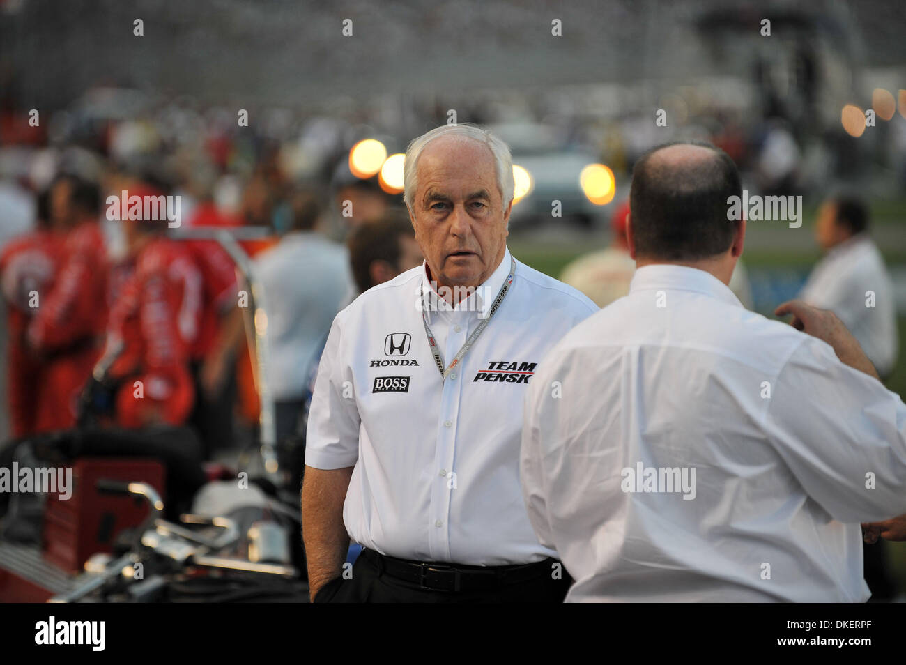 Jun 06, 2009 - Fort Worth, Texas, USA - Team owner ROGER PENSKE at the ...