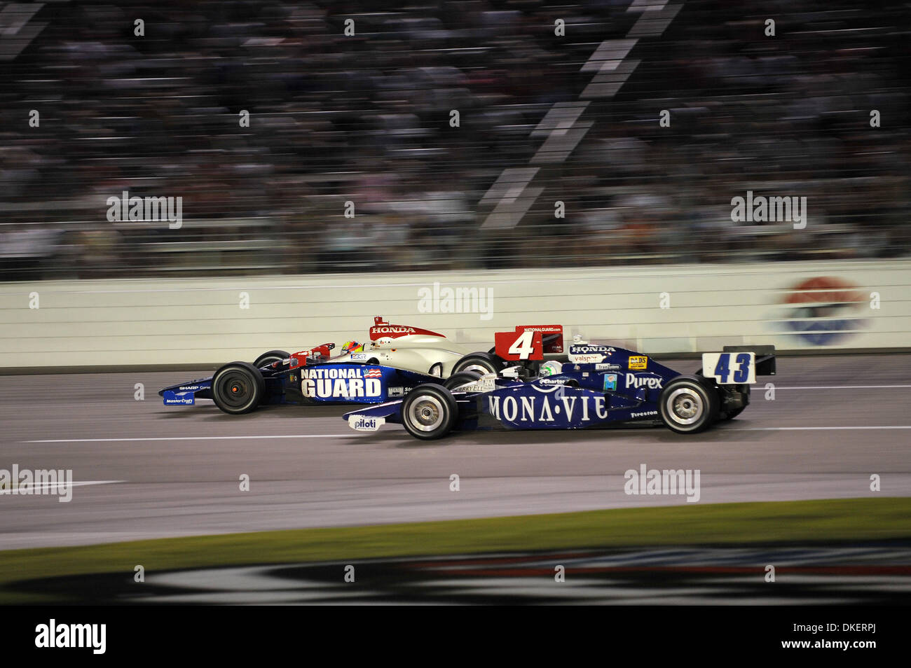 Jun 06, 2009 - Fort Worth, Texas, USA - DAN WHELDON and TOMAS SCHECKTER ...