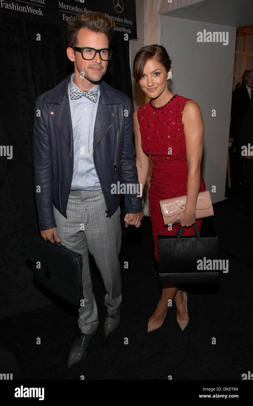 Minka Kelly Brad Goreski Mercedes-Benz New York Fashion Week Spring ...