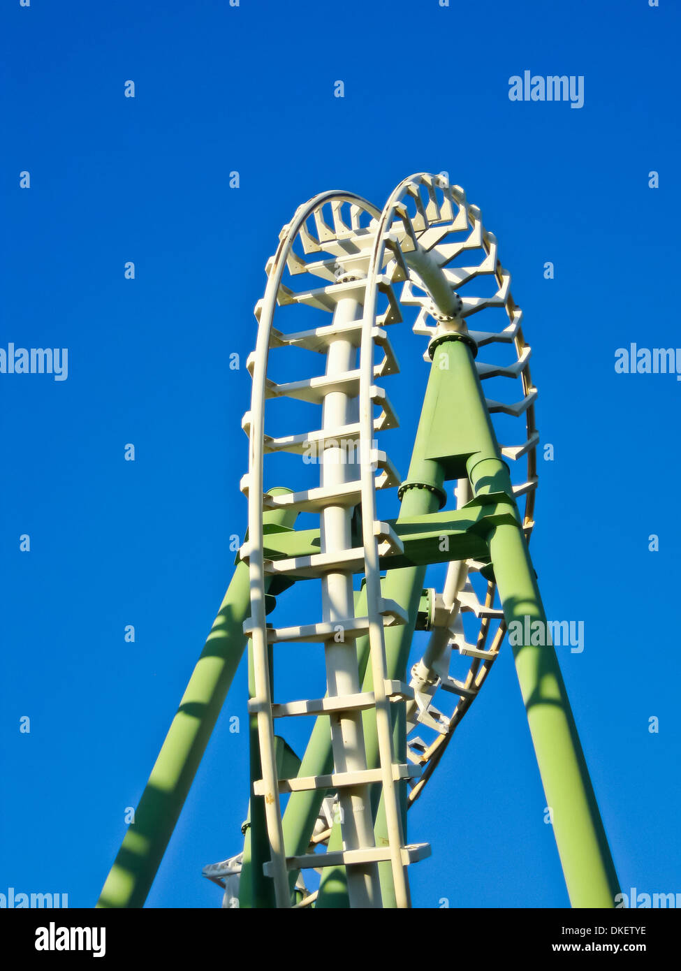 Fair roller coaster looping loop hi-res stock photography and images ...