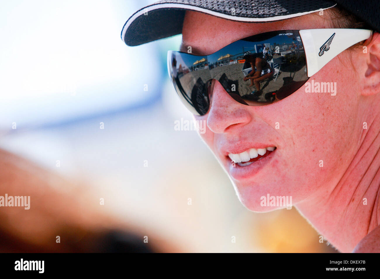 14 Aug 2009: Christal Morrison during the AVP Pro volleyball tour in ...