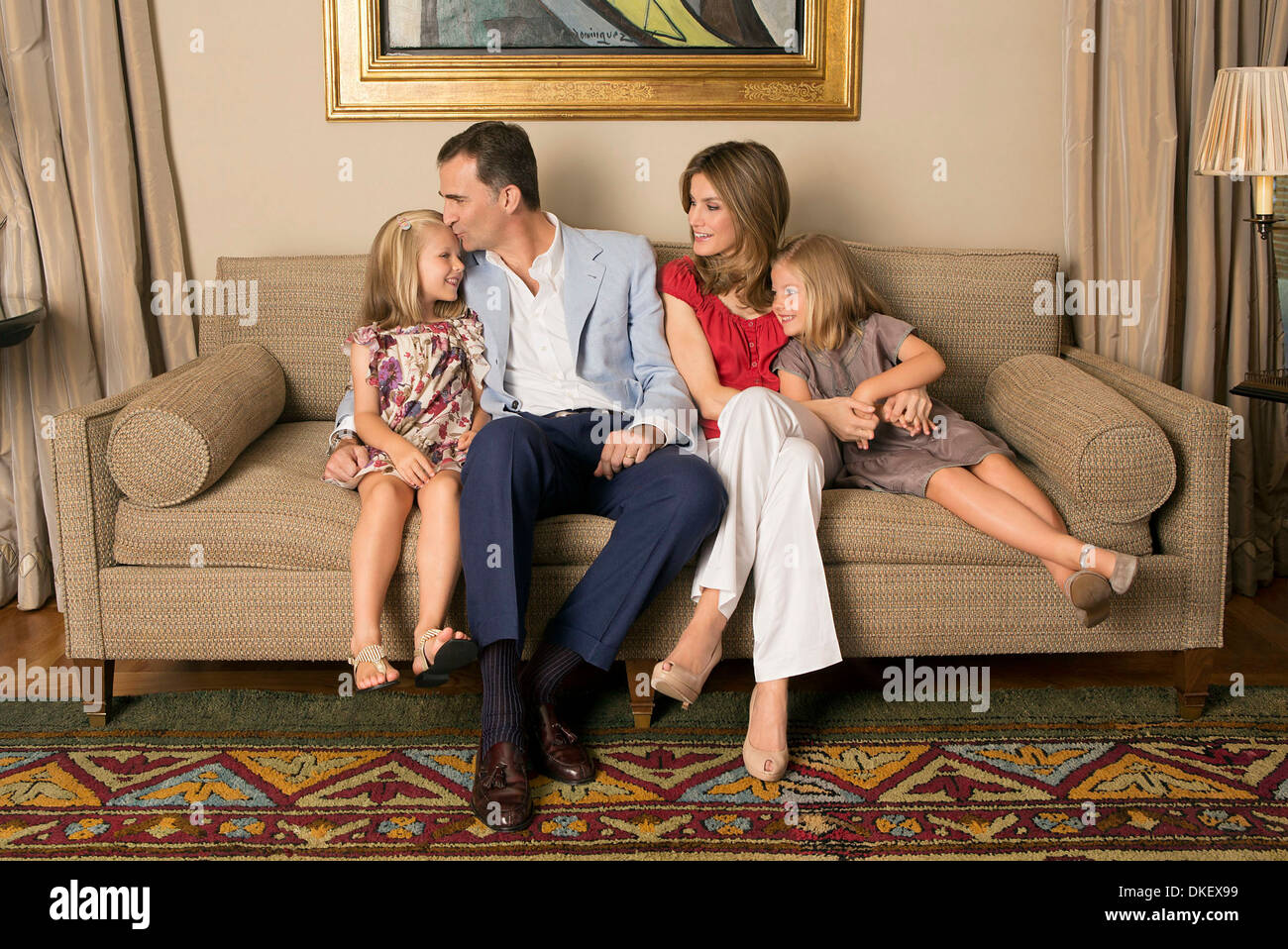 Princess Letizia Ortiz wife of Spain's Crown Prince Felipe celebrates ...