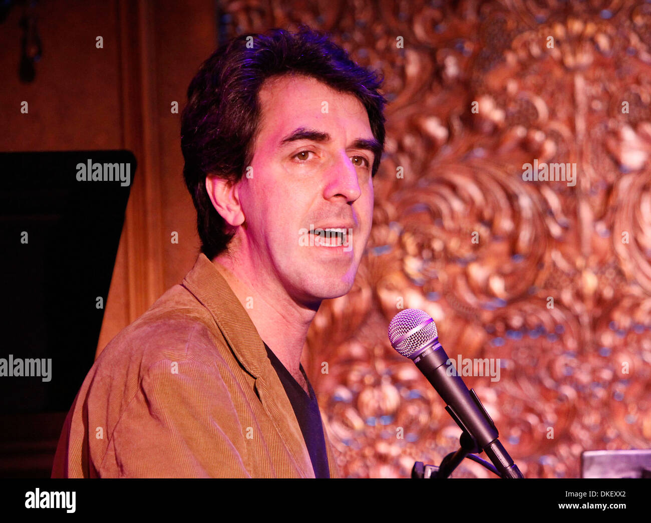 Jason Robert Brown in rehearsals for his concert at '54 Below ...