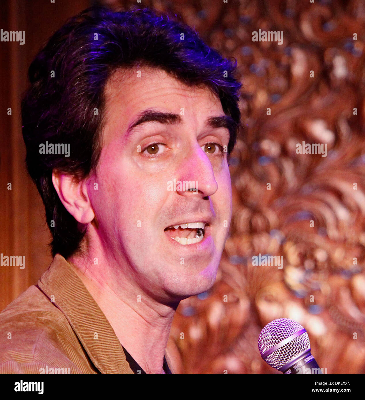 Jason Robert Brown in rehearsals for his concert at '54 Below ...