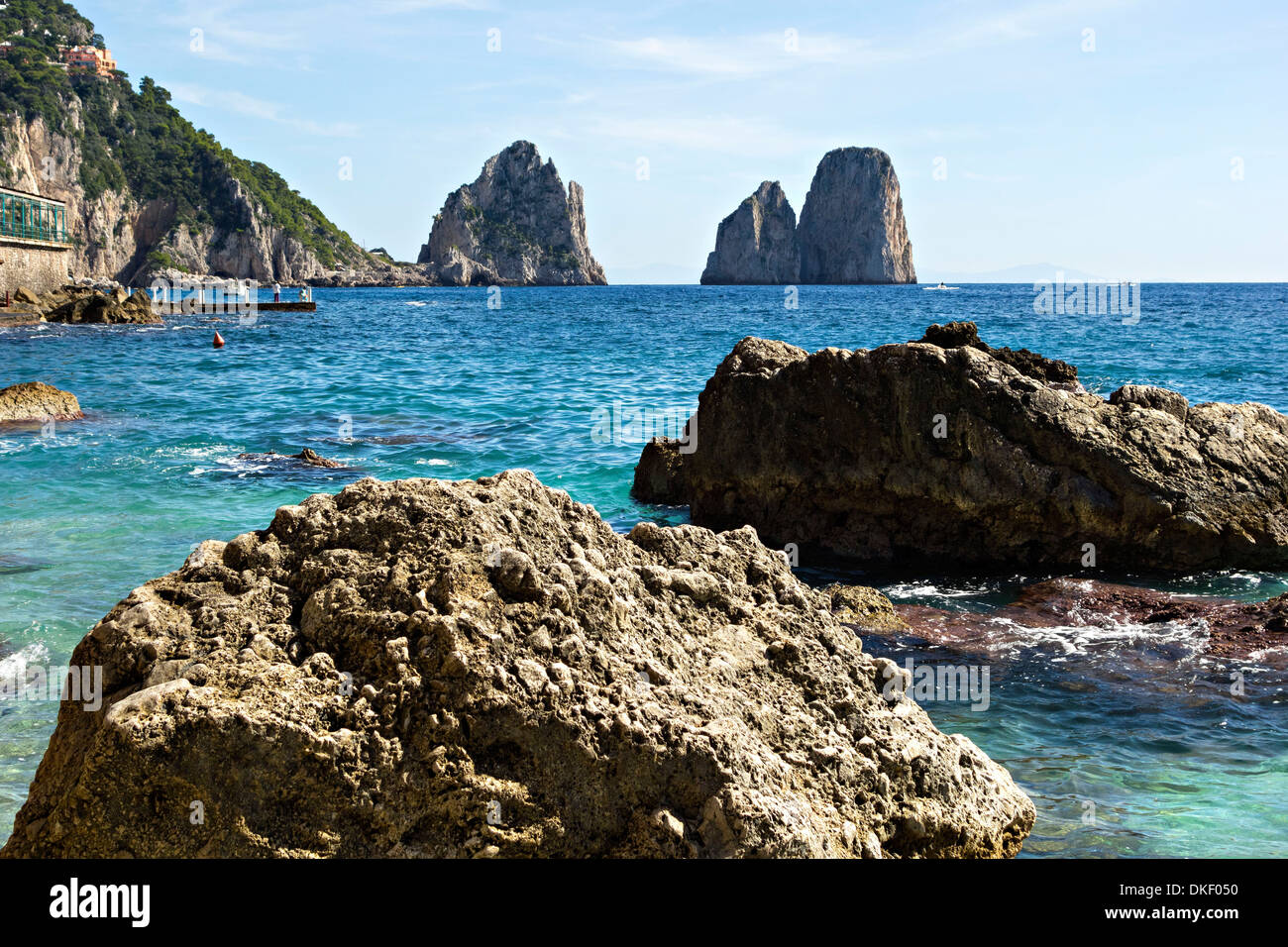 Marina piccola beach capri hi-res stock photography and images - Alamy