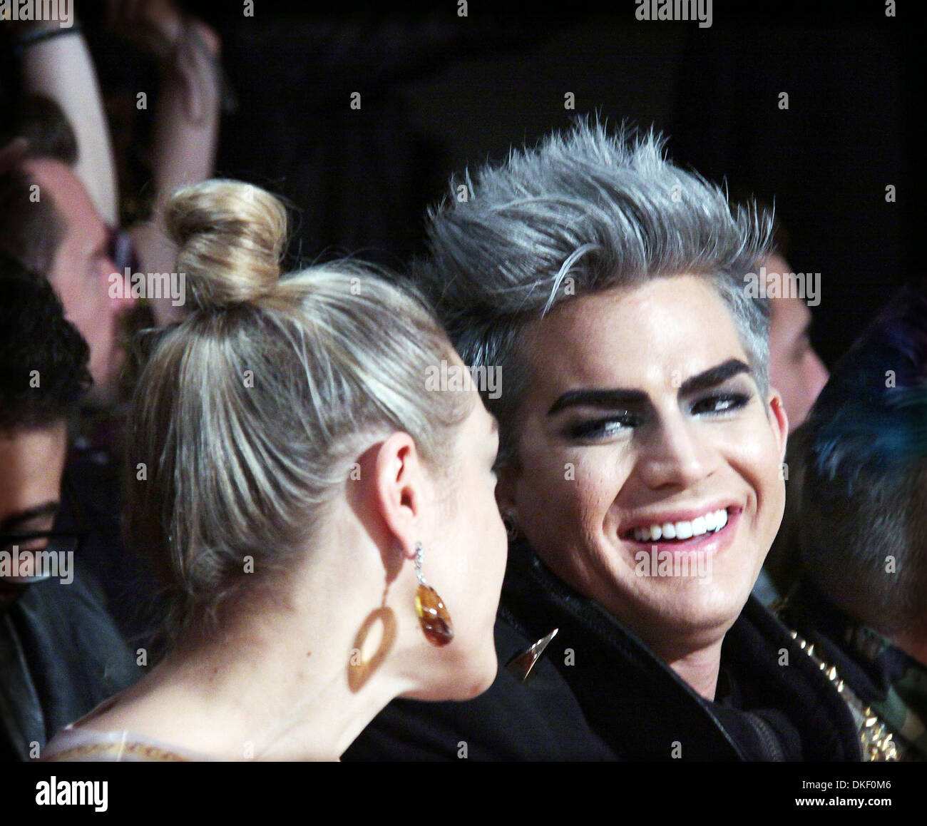 Mia Moretti and Adam Lambert Mercedes-Benz New York Fashion Week Spring ...