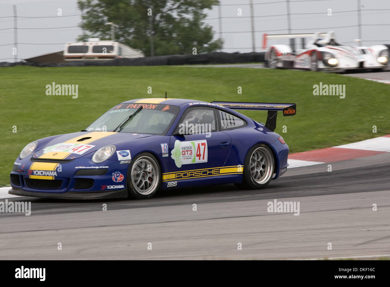 08 August 2009: The 47 ORBIT Racing car driven by John Baker and Guy ...