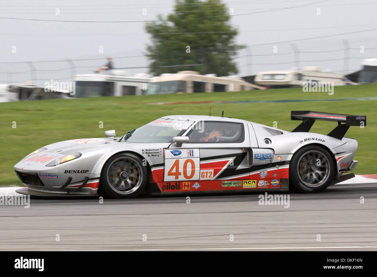 08 August 2009: The 40 Robertson Racing car driven by David Robertson ...