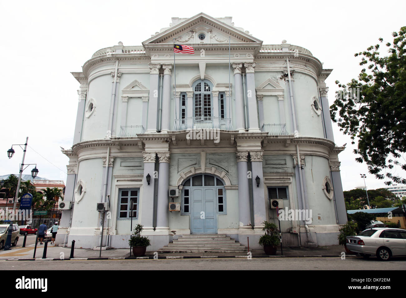 It's a photo in the streets of Georgetown in Penang in Malaysia. We can ...