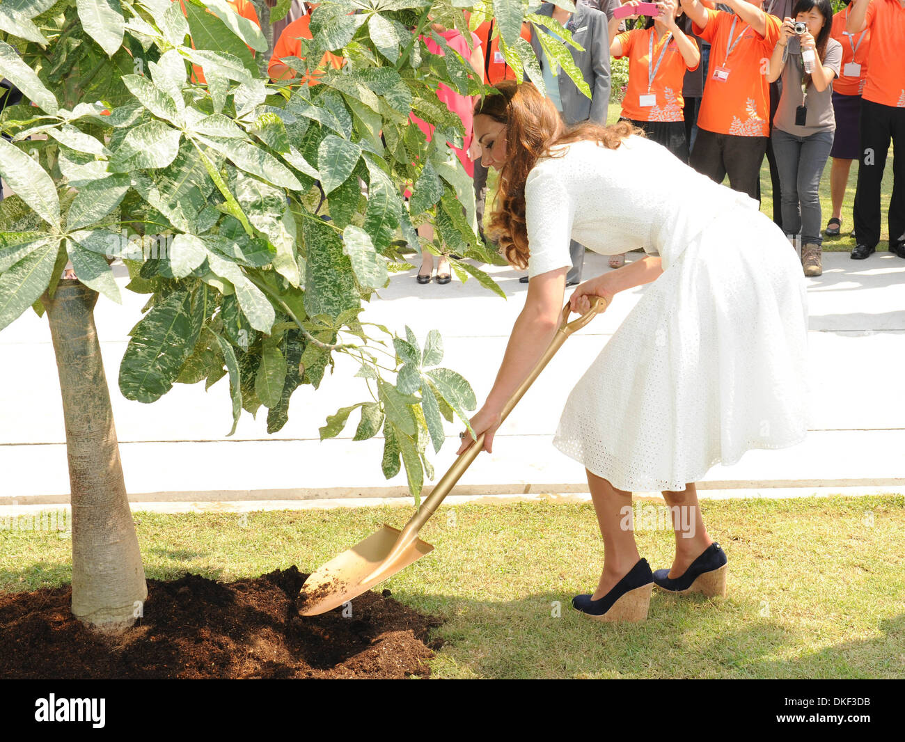 Catherine Duchess of Cambridge aka Kate Middleton during a visit to ...