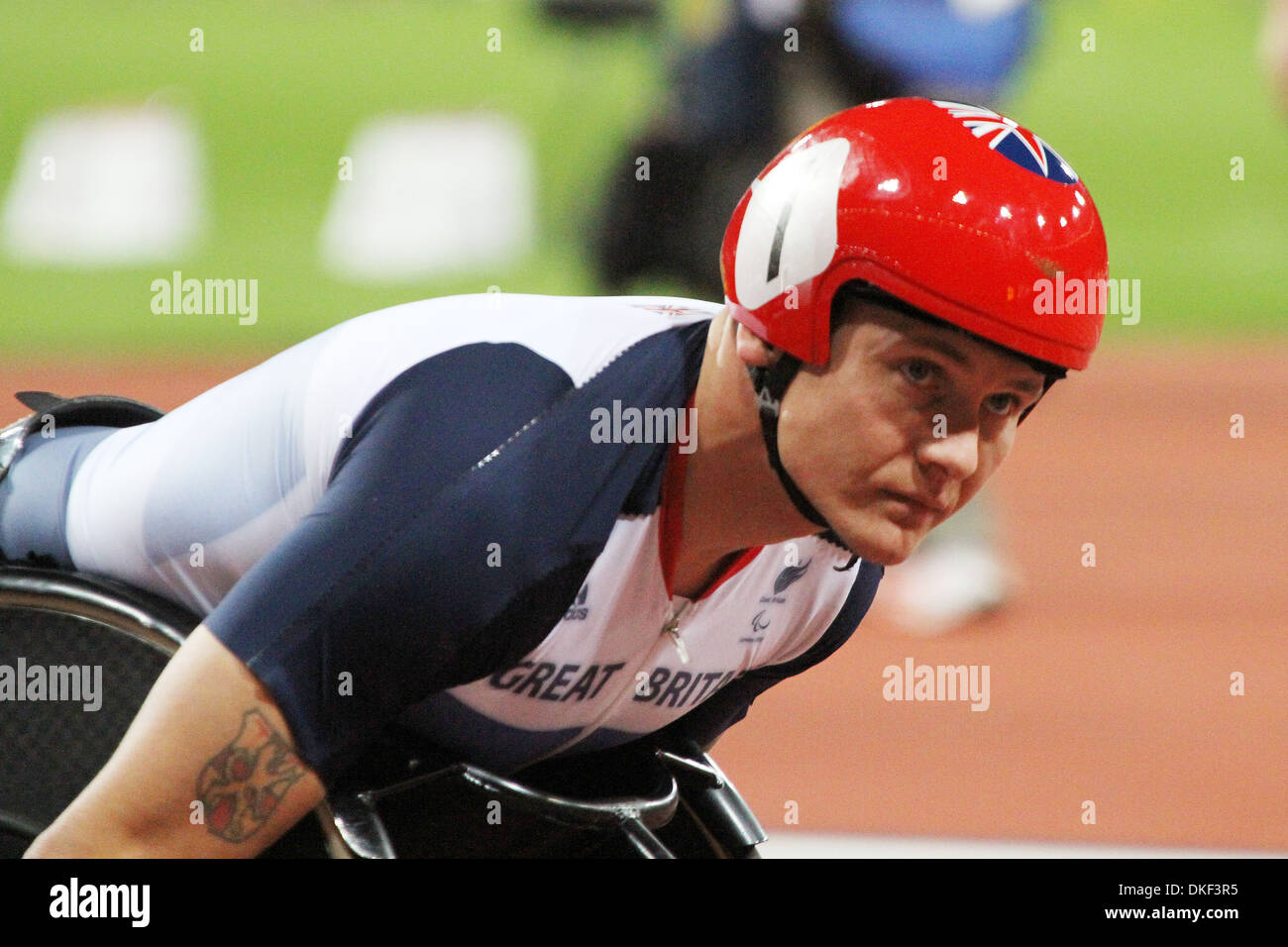 David Weir in the mens 800m - T54 in the Olympic stadium at the London ...