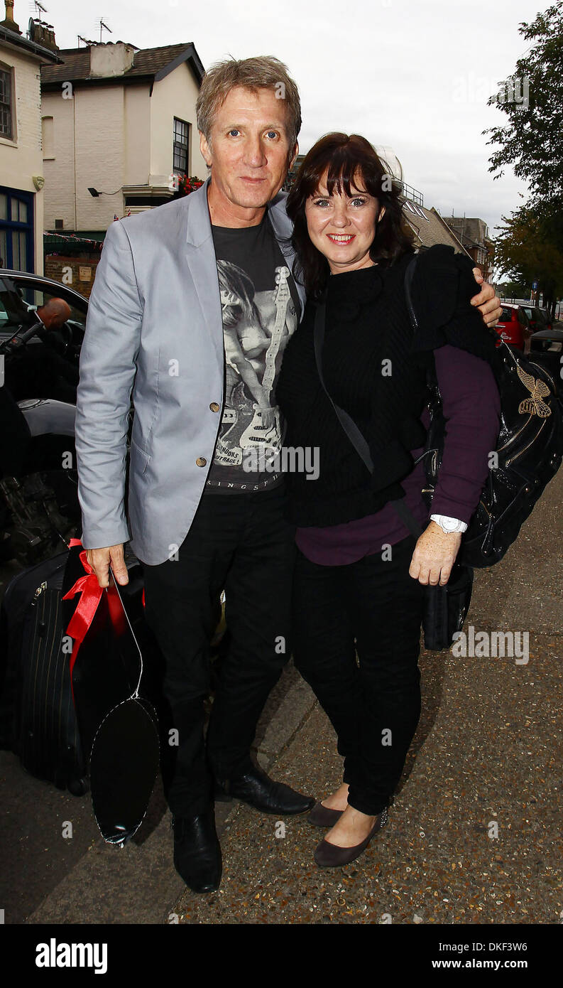 Coleen Nolan and husband Ray arrive at Riverside studios to film ...