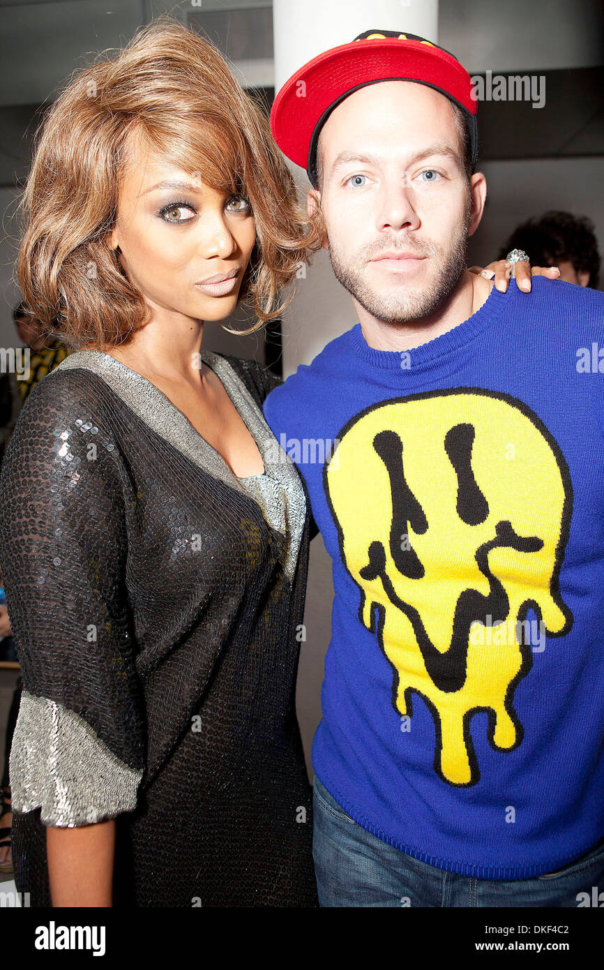 Tyra Banks at Mercedes-Benz New York Fashion Week Spring/Summer 2013 ...