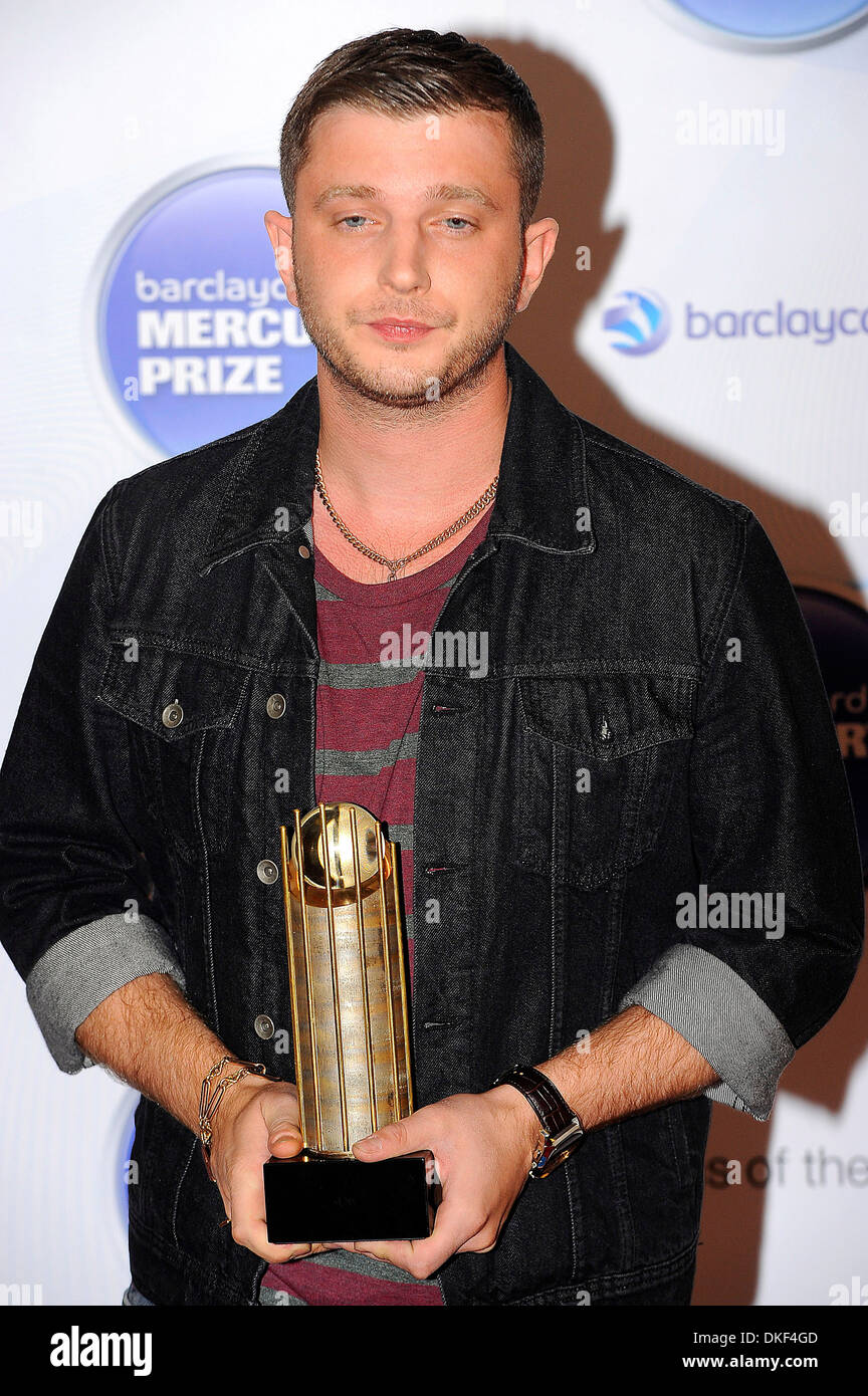Plan B aka Ben Drew at Barclaycard Mercury Music Prize albums of Year ...